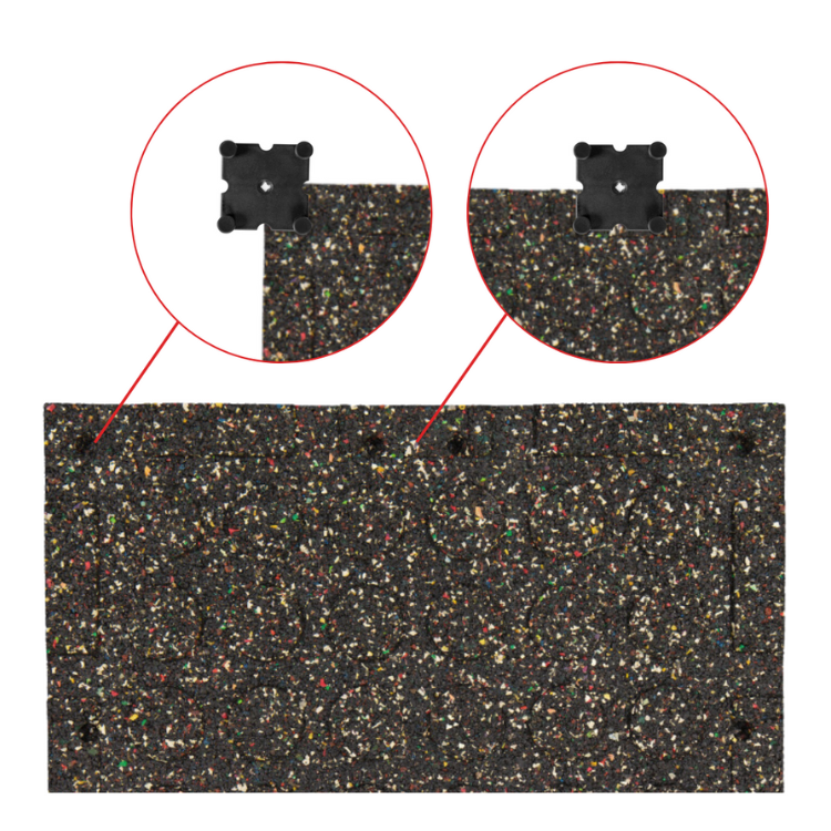 Super Heavy Duty Flooring - Floor Connector - 4 Stud – Ligum Fight Gear